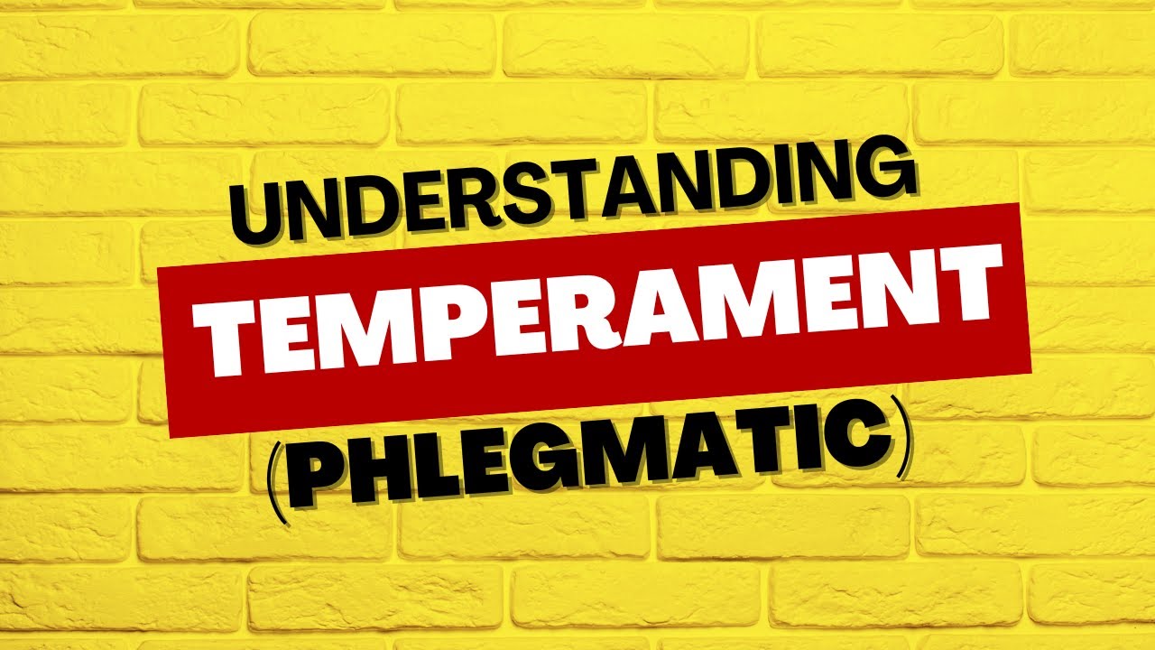 Phlegmatic Temperament Explained - YouTube