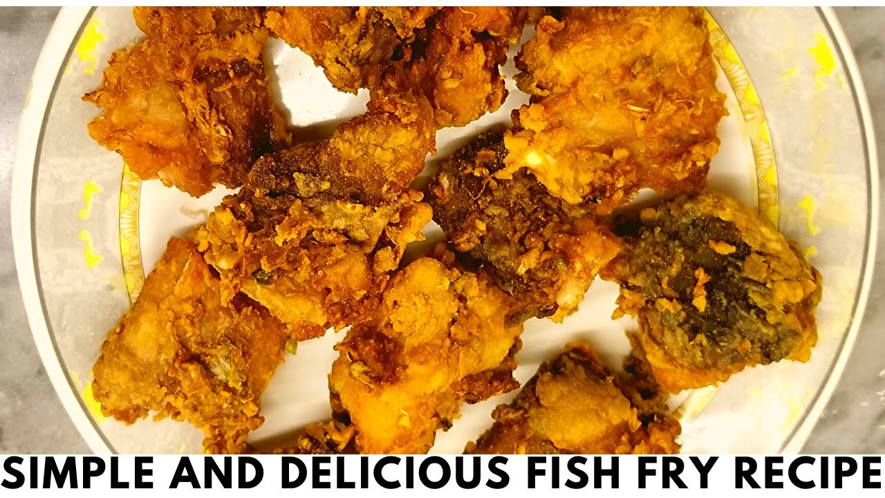 Spicy Fried Fish Easy Recipe | Simple and Delicious Fish Fry | Fried ...