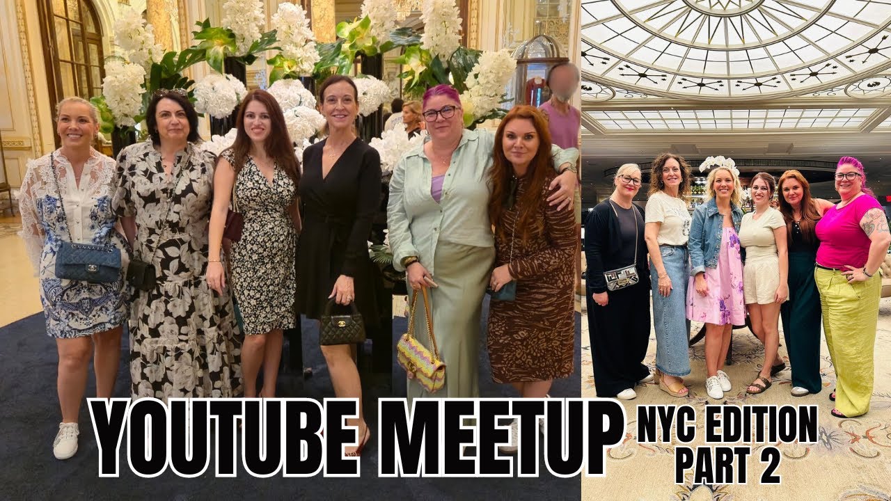 A FABULOUS WEEKEND WITH FRIENDS! YouTube Creator Meetup in NYC! NYC ...