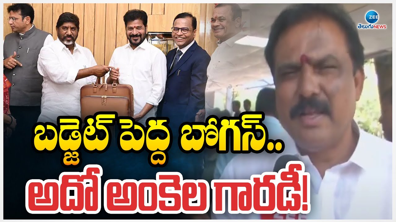 Payal Shanker Sensational Comments On Telangana Budget | బడ్జెట్ పెద్ద ...