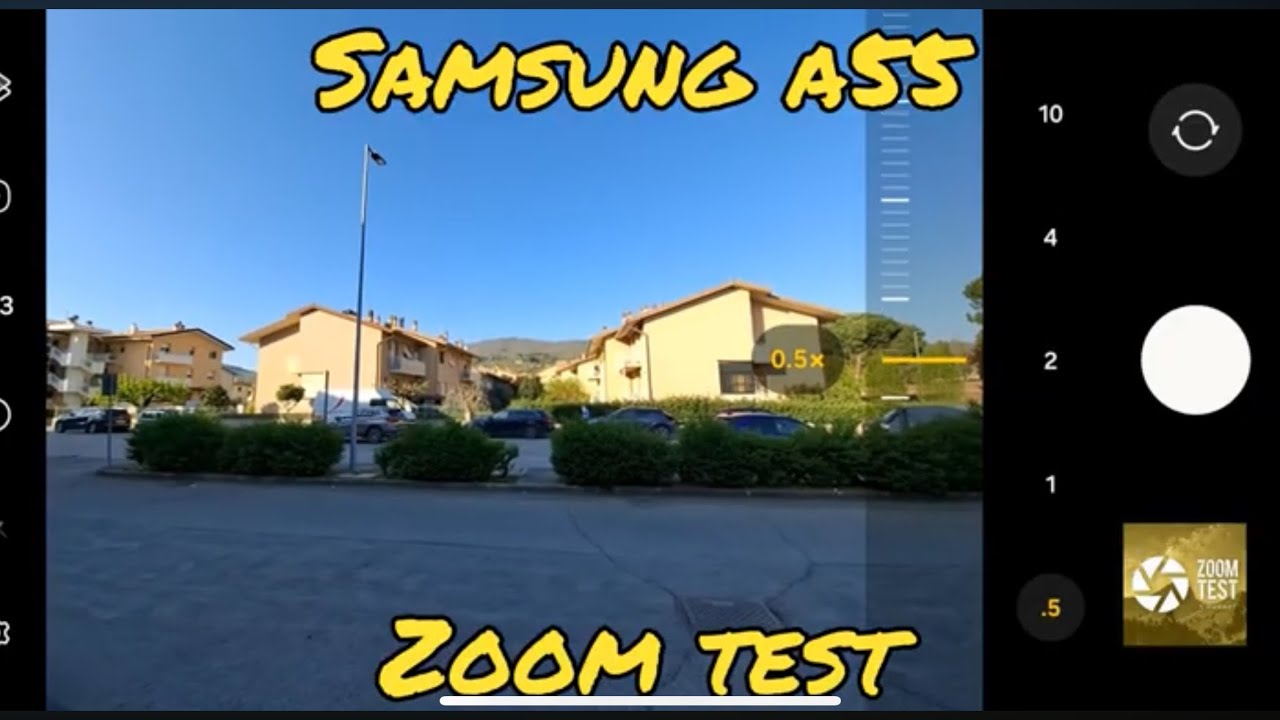 Samsung Galaxy A55 Zoom Test | From 0,5X to 10X • 50Mpx | Test Camera ...