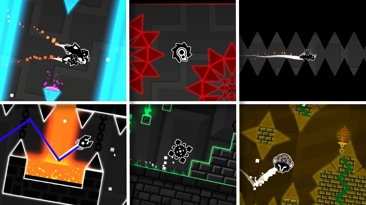 All Temple levels complete! - A tribute to Michigun - Geometry Dash ...