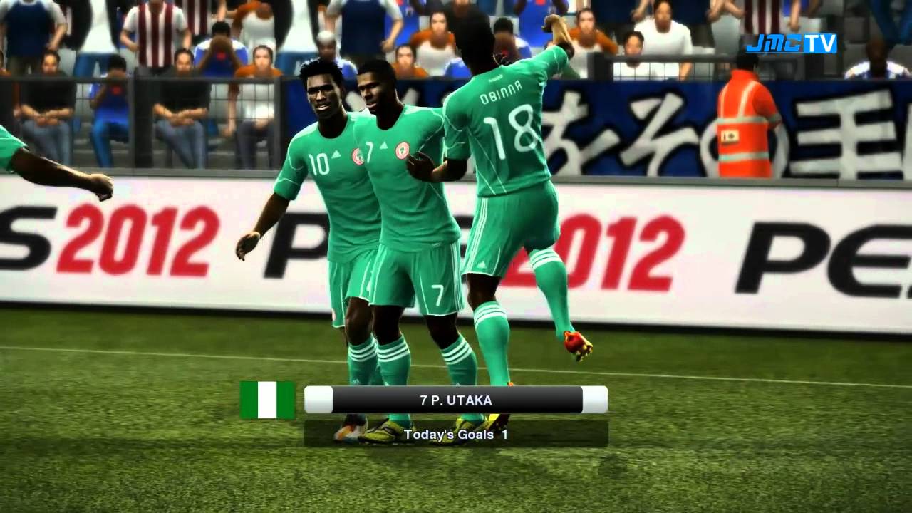 Japan vs. Nigeria | Friendly Match | Pro Evolution Soccer 2012 (PES ...