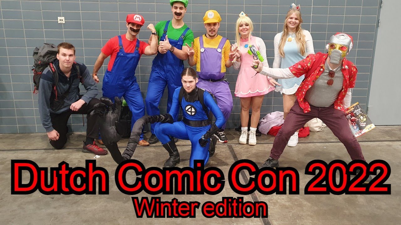 Dutch comic con 2022 winter edition! - YouTube