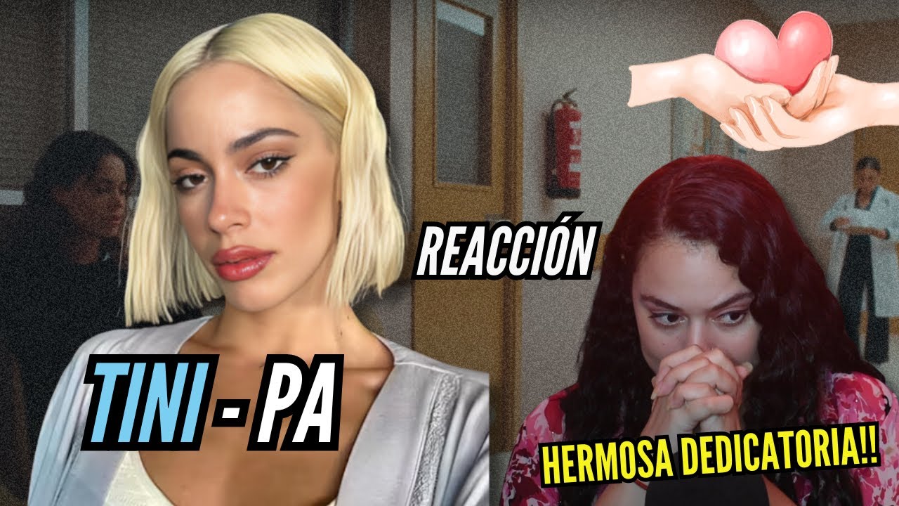 Reacción TINI - pa (Official Video) - YouTube
