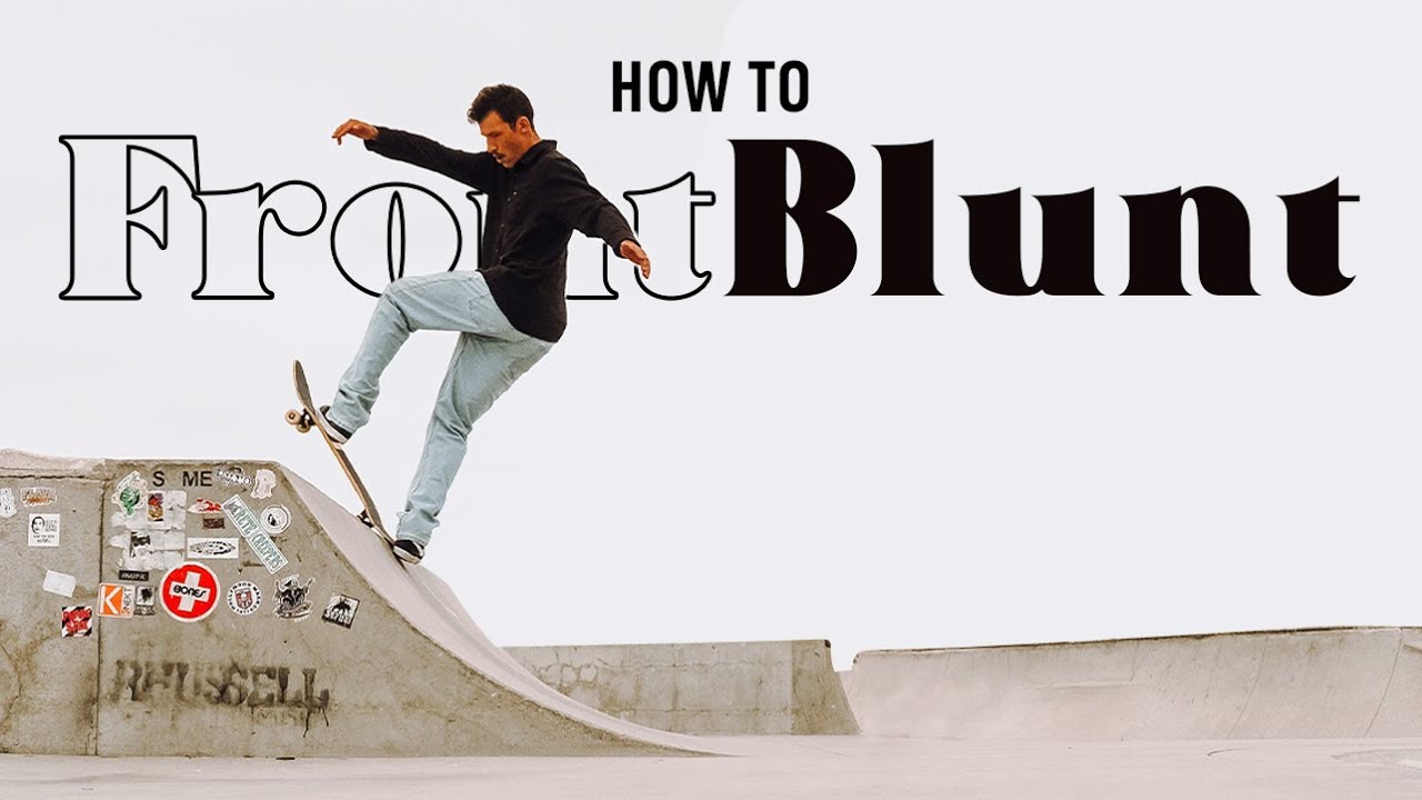 How To Skate Transition: Frontside Blunts - YouTube