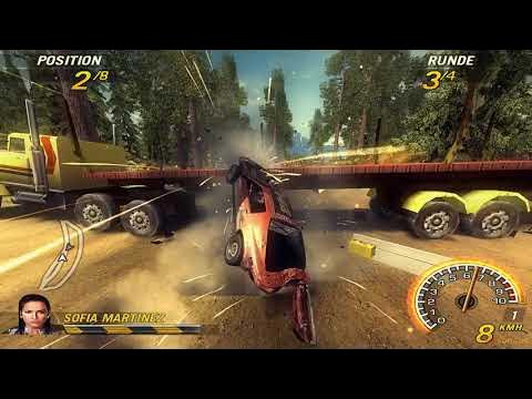 FlatOut 2 - Special Derby Forest Cup & Derby Bowl 3 - Part 08 - YouTube