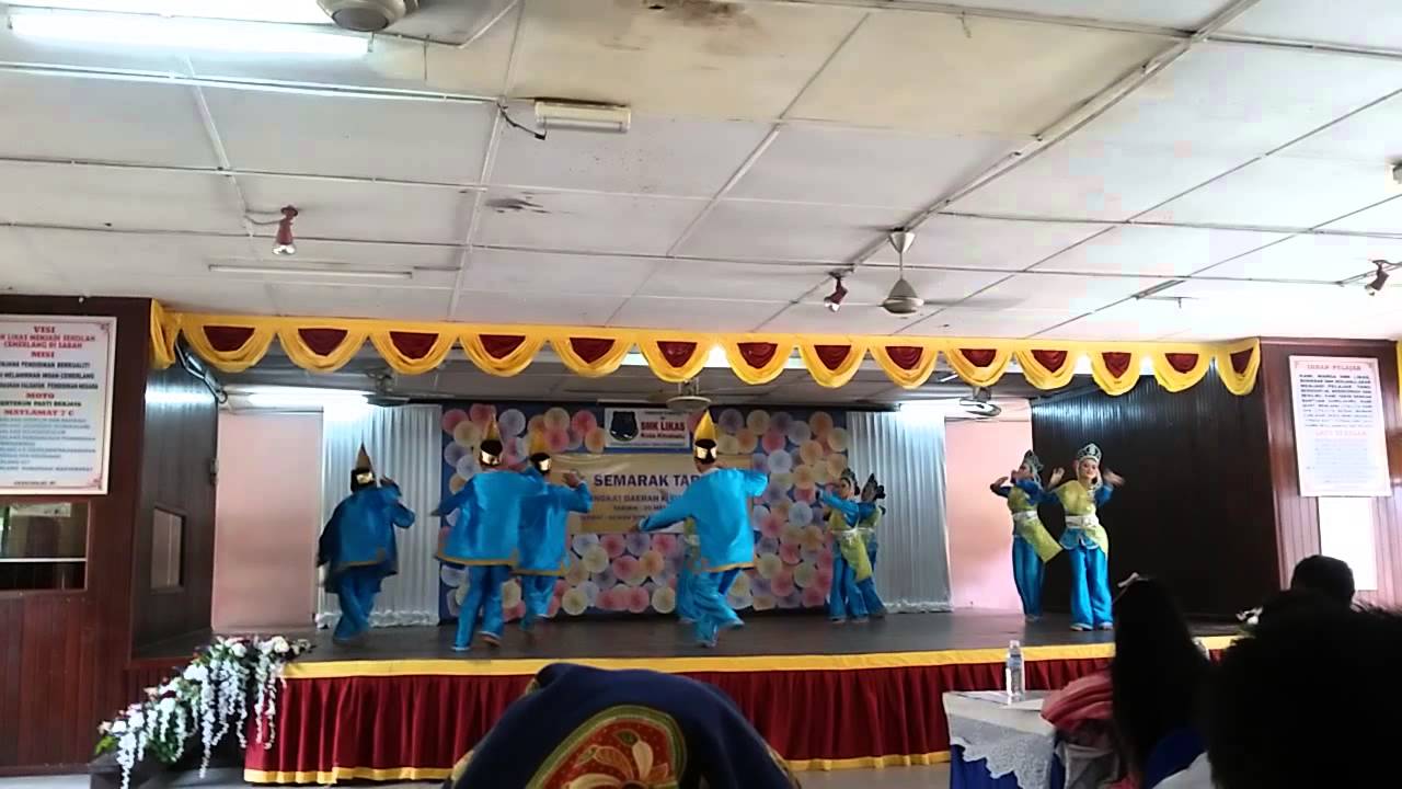 Tarian Mengiluk - SMK Likas - YouTube