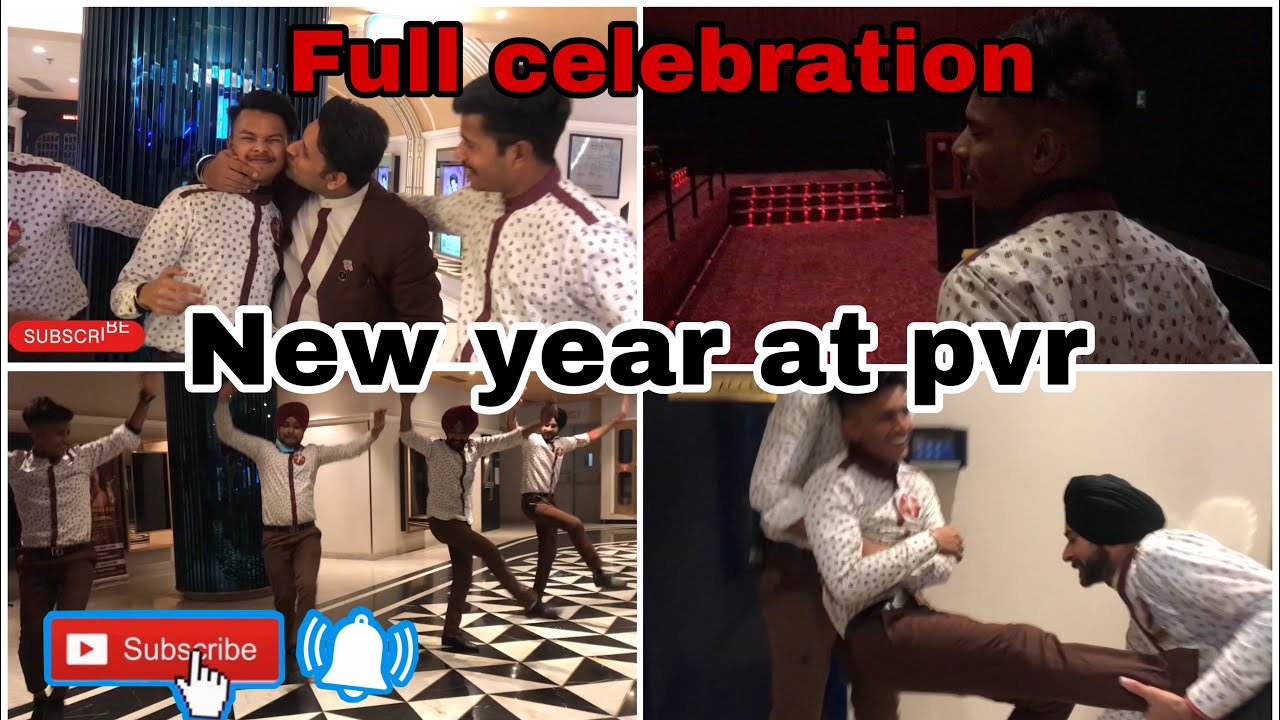 Happy New year vlog॥new year celebration ॥pvr patiala ॥garry avtar ...