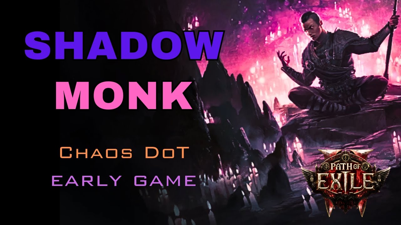 Acolyte of Chayula Monk CHAOS Damage Overtime Build Leveling | Path of ...