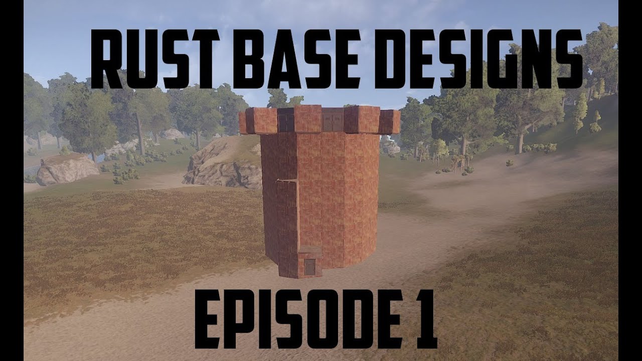 Rust Base Designs #1 - All in one Circle Base - YouTube