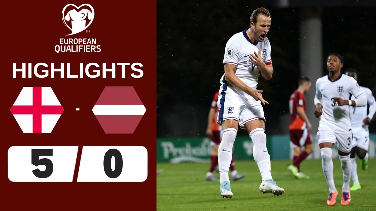 England vs Latvia | 5-0 | Highlights | World Cup Qualifiers 2026 - YouTube