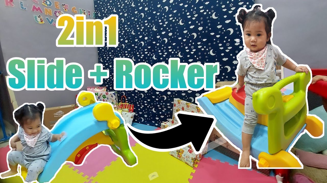 2 In 1 baby Rocker and Slide Review| assemble - YouTube