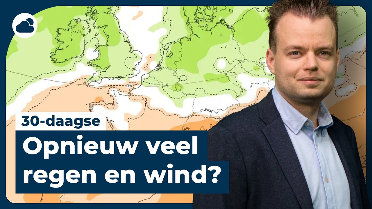30-daagse: nieuwe periode met regen en wind? - YouTube
