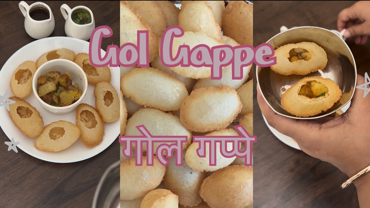 Crispy, Tangy, and Irresistible – Homemade Gol Gappe! - YouTube