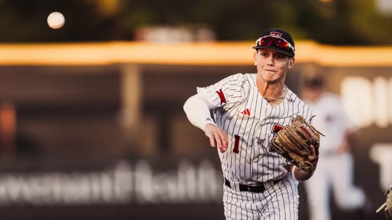 Coleman Ryan 2025 College Baseball Highlights! | Texas Tech Red Raiders ...
