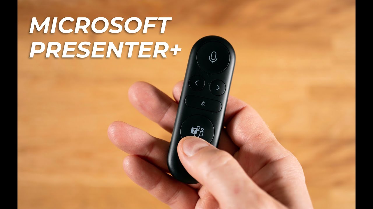 Microsoft Presenter Plus - идеальный аксессуар для презентаций - YouTube