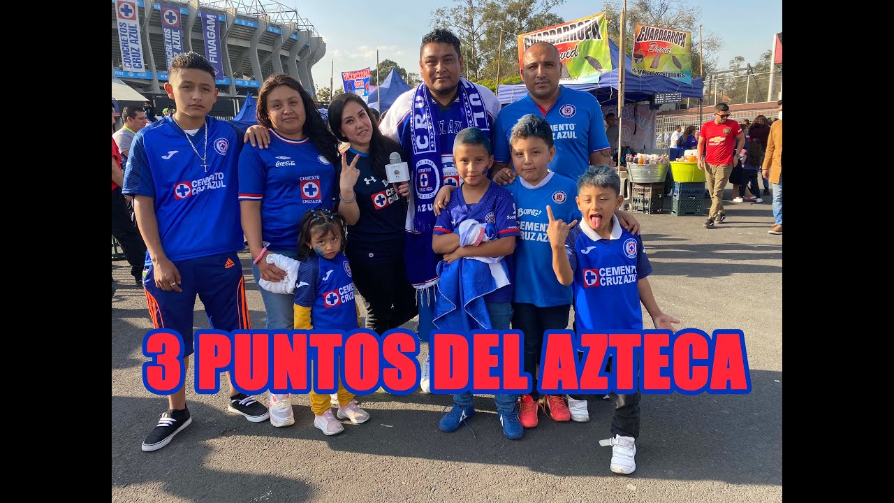 Cruz Azul saca 3 puntos del Azteca - YouTube