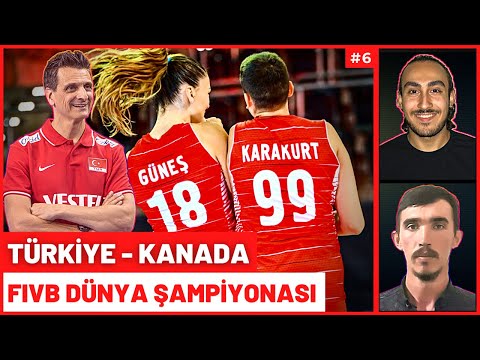 ÇEYREK FİNALDEYİZ! | Türkiye - Kanada Maç Yorumu | Dünya Şampiyonası | Filenin Sultanları Voleybol