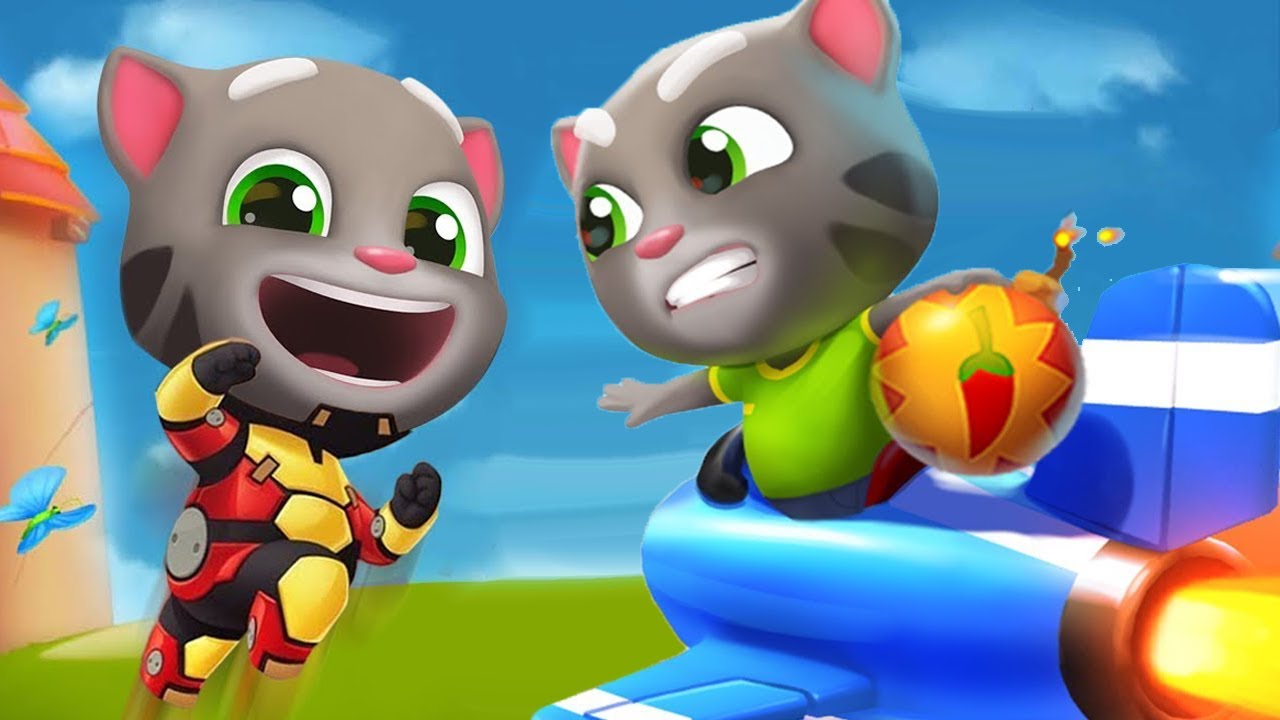 Talking Tom Gold Run - Iron Man Tom in Full Moon Festival! Gameplay ...