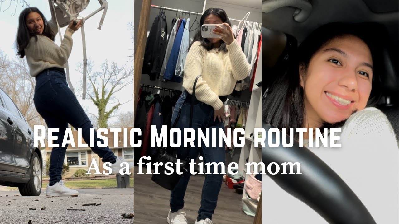 Realistic Morning Routine As A First Time Mom Youtube