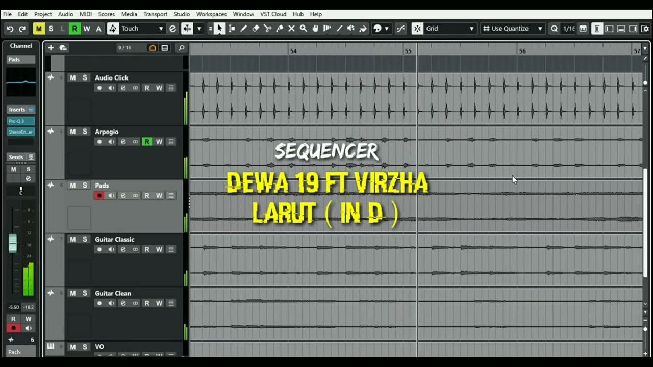 LARUT - DEWA 19 Ft Virzha ( Sequencer ) - YouTube
