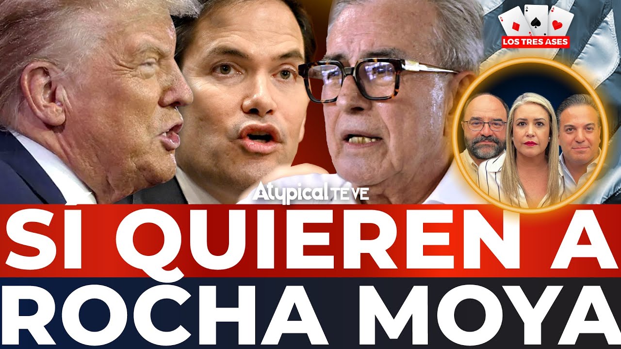 ¡Trump no para! Después de Caro, ahora pone su ojo en Rocha Moya - YouTube