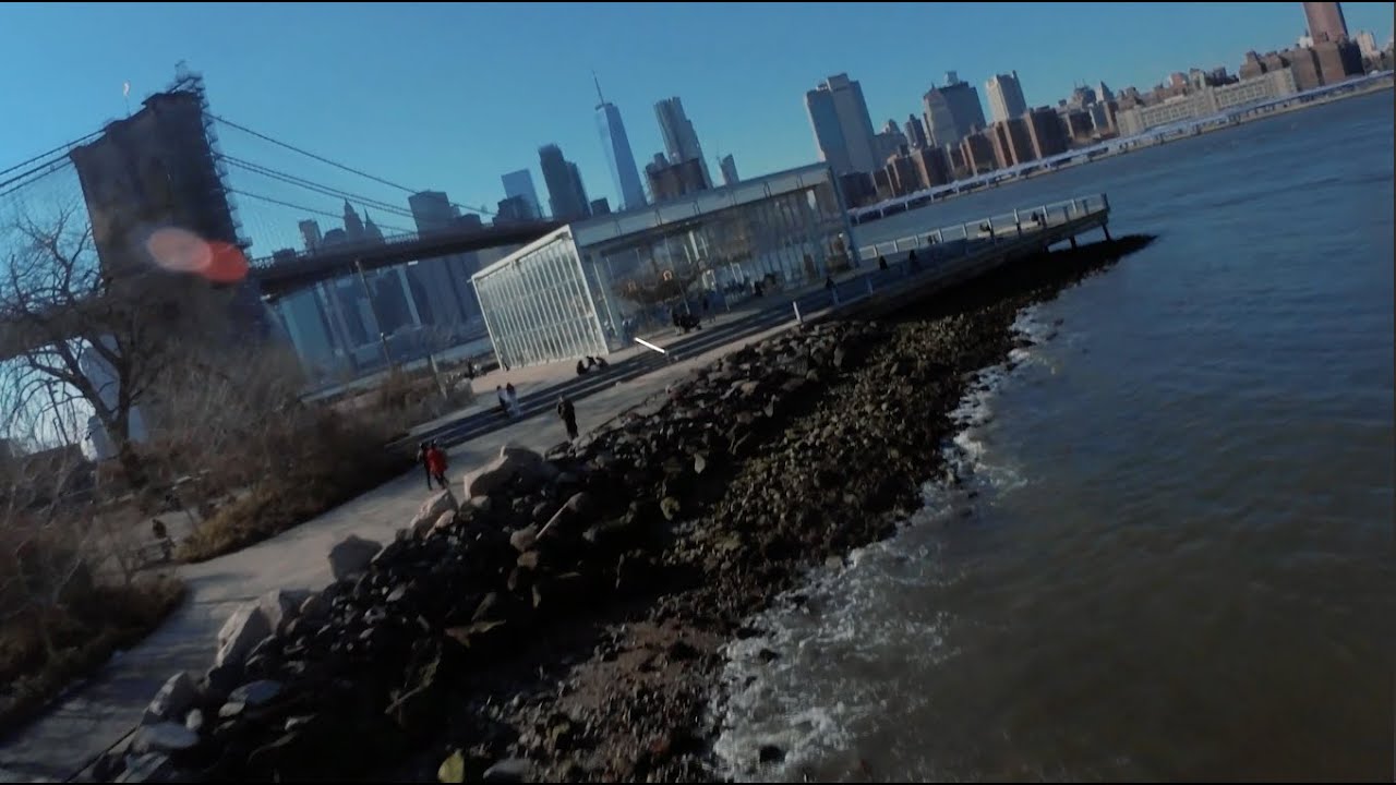 Brooklyn Bridge Park Pebble Beach NYC Drone FPV Freestyle - Manhattan ...