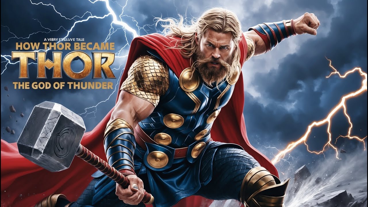 How Thor Became the God of Thunder! ⚡ #NorseMythology #EpicStory # ...