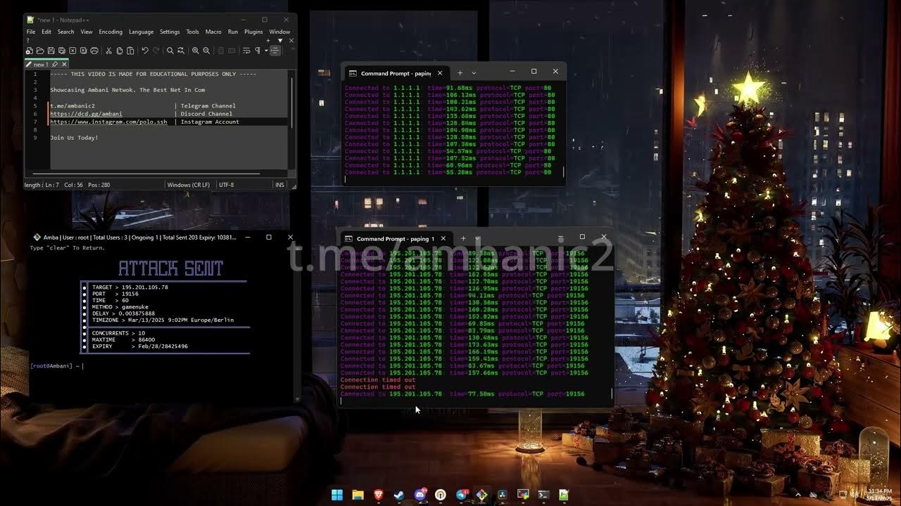 AMBANI BOTNET VS GAME SERVER | BEST C2/BOTNET 2025 | BEST BYPASSES ...
