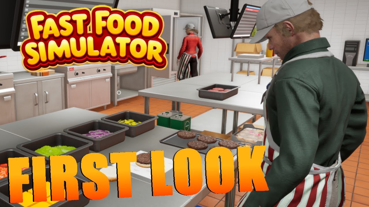 Fast Food Simulator - Gameplay - YouTube