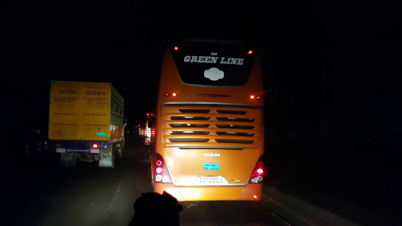 LONEX MAN, GREEN LINE MAN & HANIF VOLVO b9r ️ Thrilling bus driving😱 ...