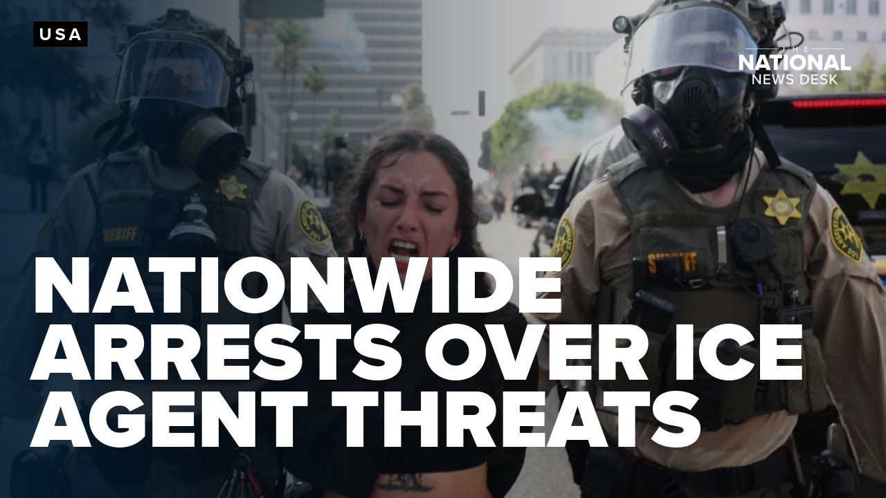 Attacks on ICE agents up nearly 700%, says DHS - YouTube
