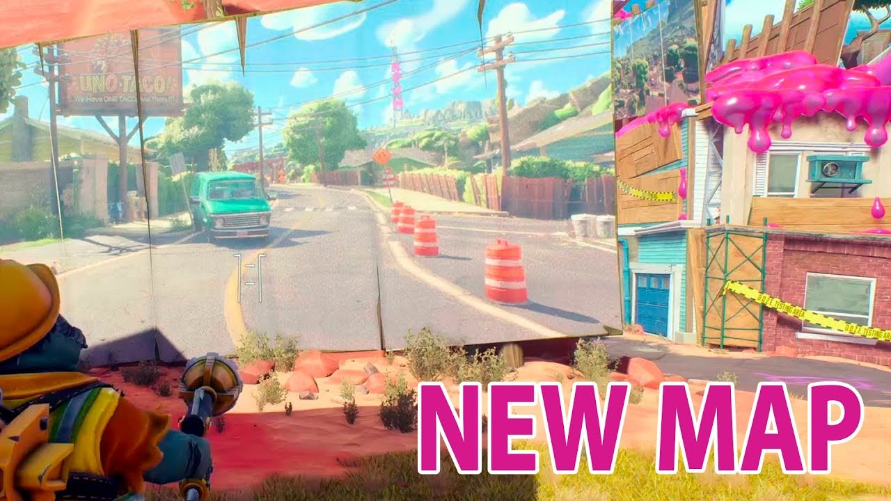 NEW MAP in Plants vs Zombies Battle for Neighborville - YouTube