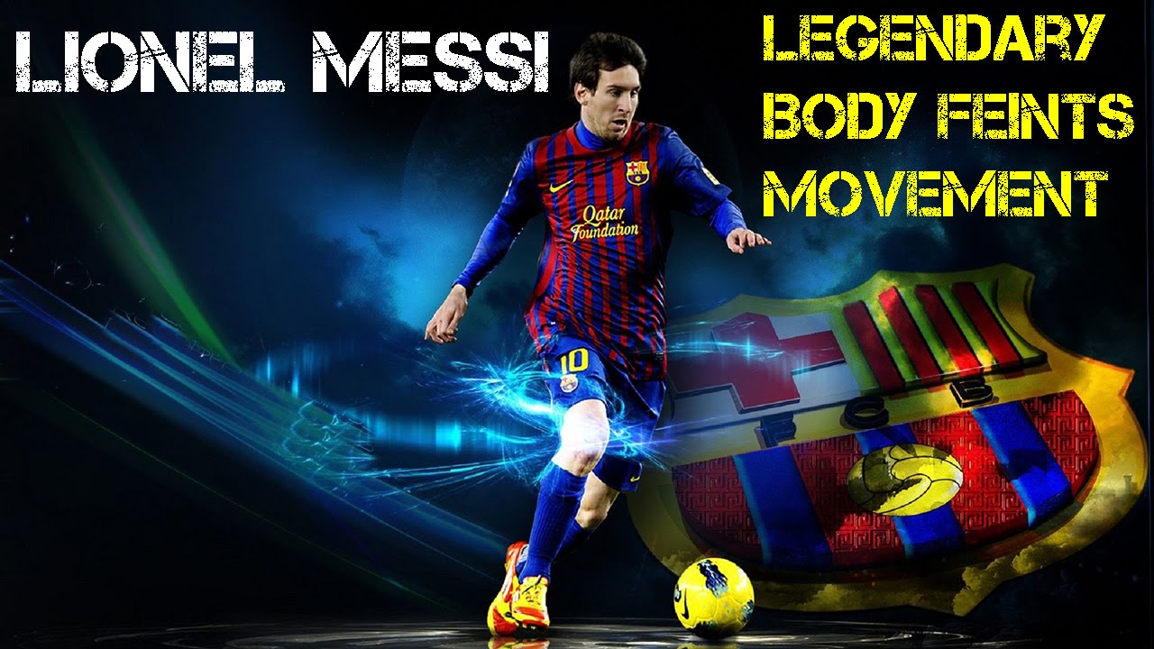 Lionel Messi Legendary Body Feint Movements - YouTube