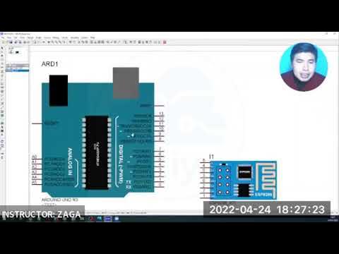 SIMULACION DE ESP8266 EN PROTEUS - YouTube
