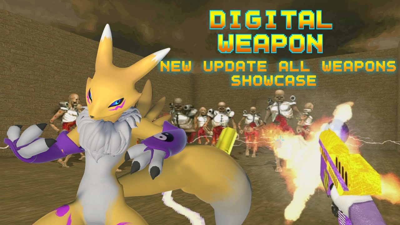 Digital Weapon mod v2.4 New Update All Weapons doom mod showcase part 3 ...