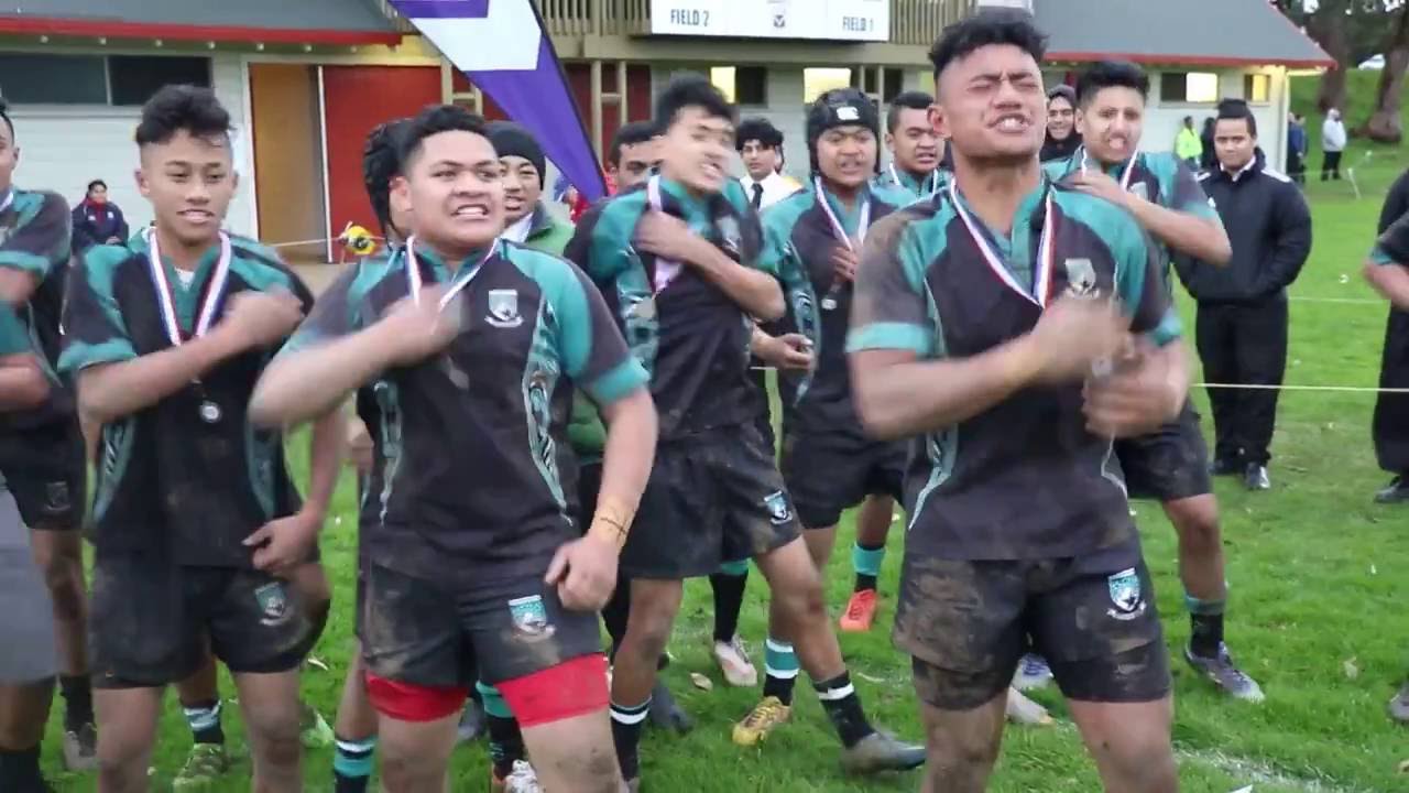 Southern Cross Haka at SAS College Rugby League U/15's 9 a side final ...