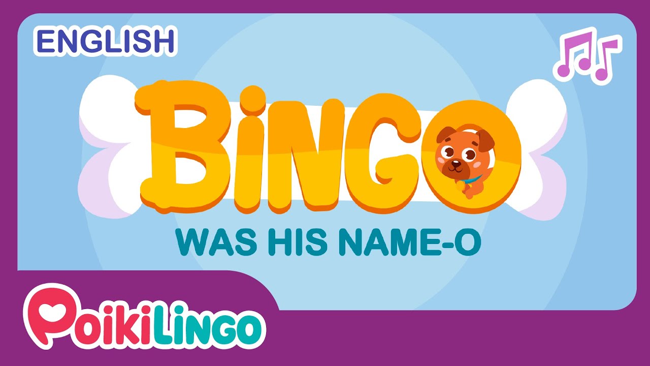 Bingo Was His Name O 🐶 Kindergarten Songs #kidssongs - YouTube