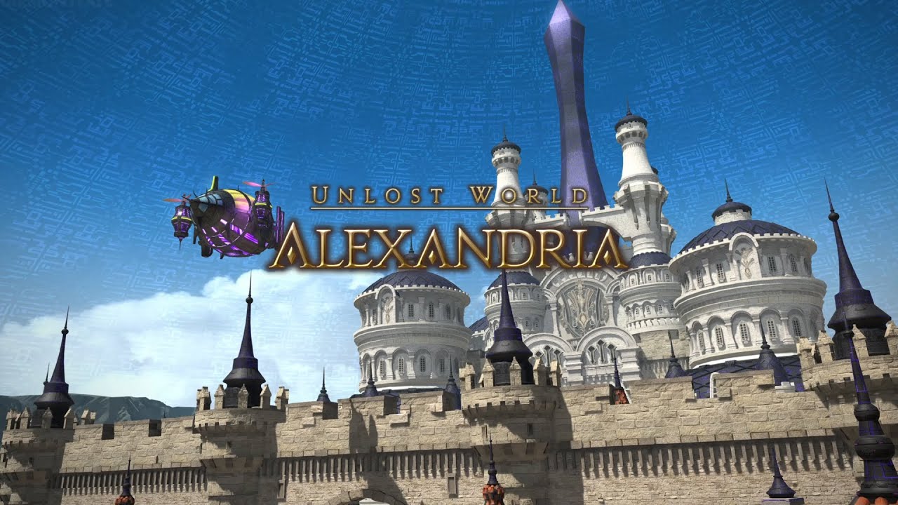 Visual Dungeon Guide : Alexandria [ Final Fantasy XIV Dawntrail ] - YouTube