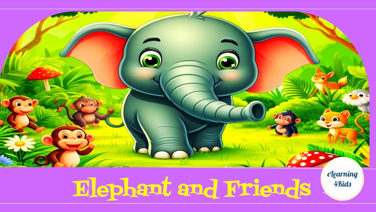 Elephant and Friends | Moral Stories | AI Video | Bedtime Stories ...