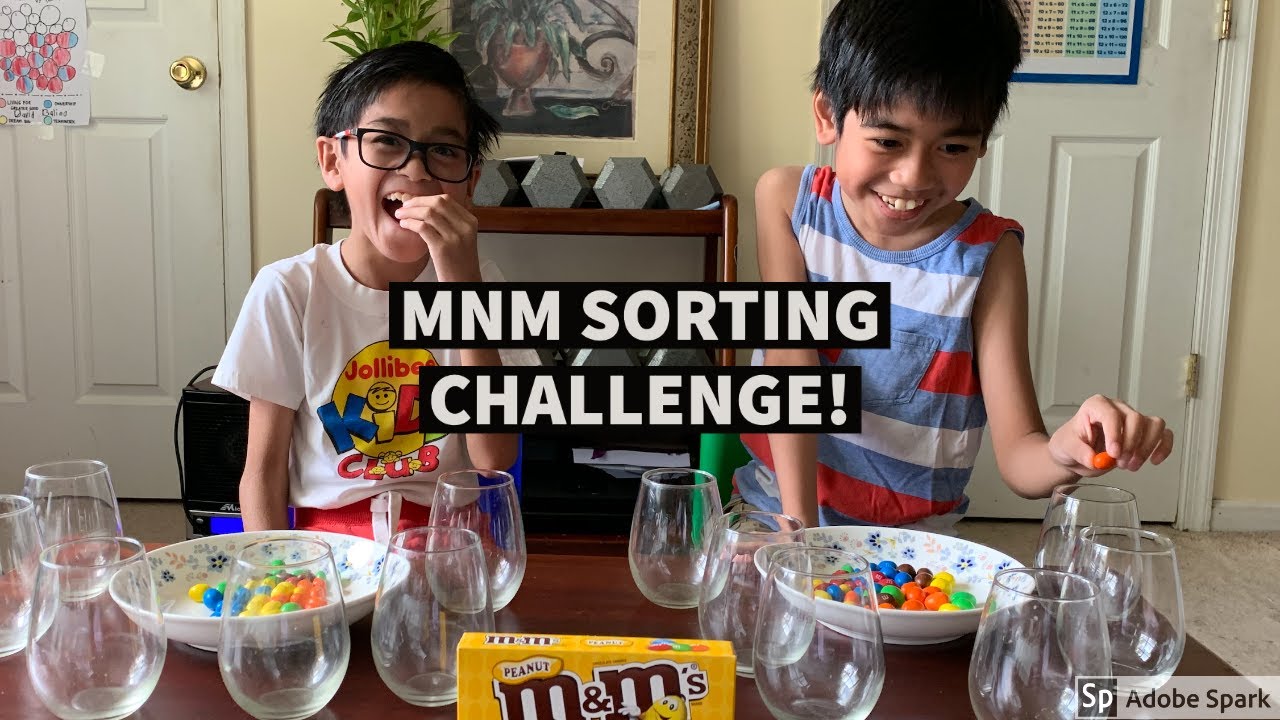 M&M Sorting Challenge! - YouTube