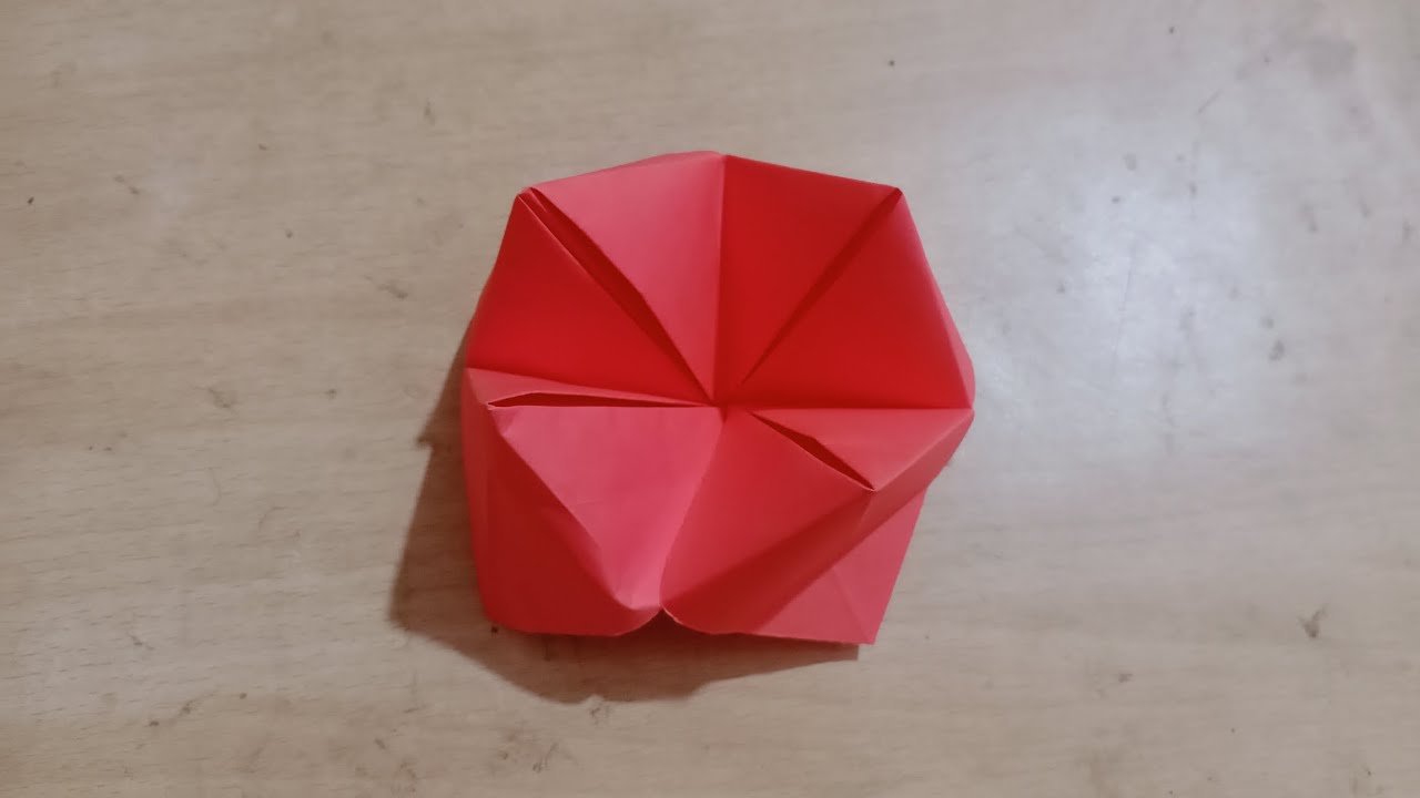 How to make a paper moving toys | 5 min craft | Origami paper crafts ...