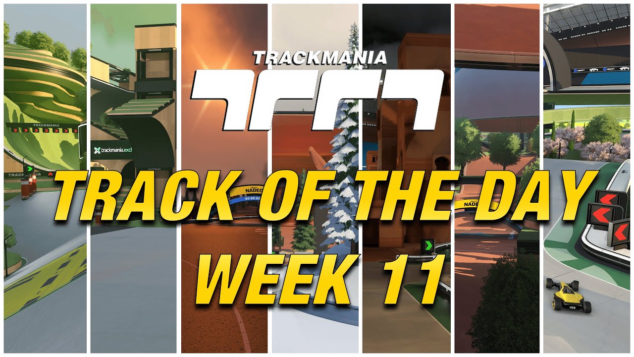 Trackmania 2020 Track Of The Day Maps - Week 11 - YouTube