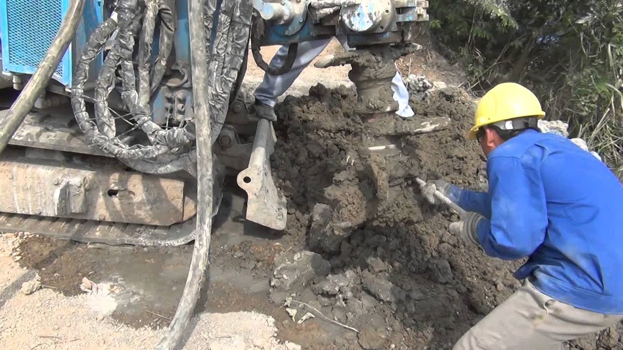 Deep Cement Mixing Equipment - YouTube