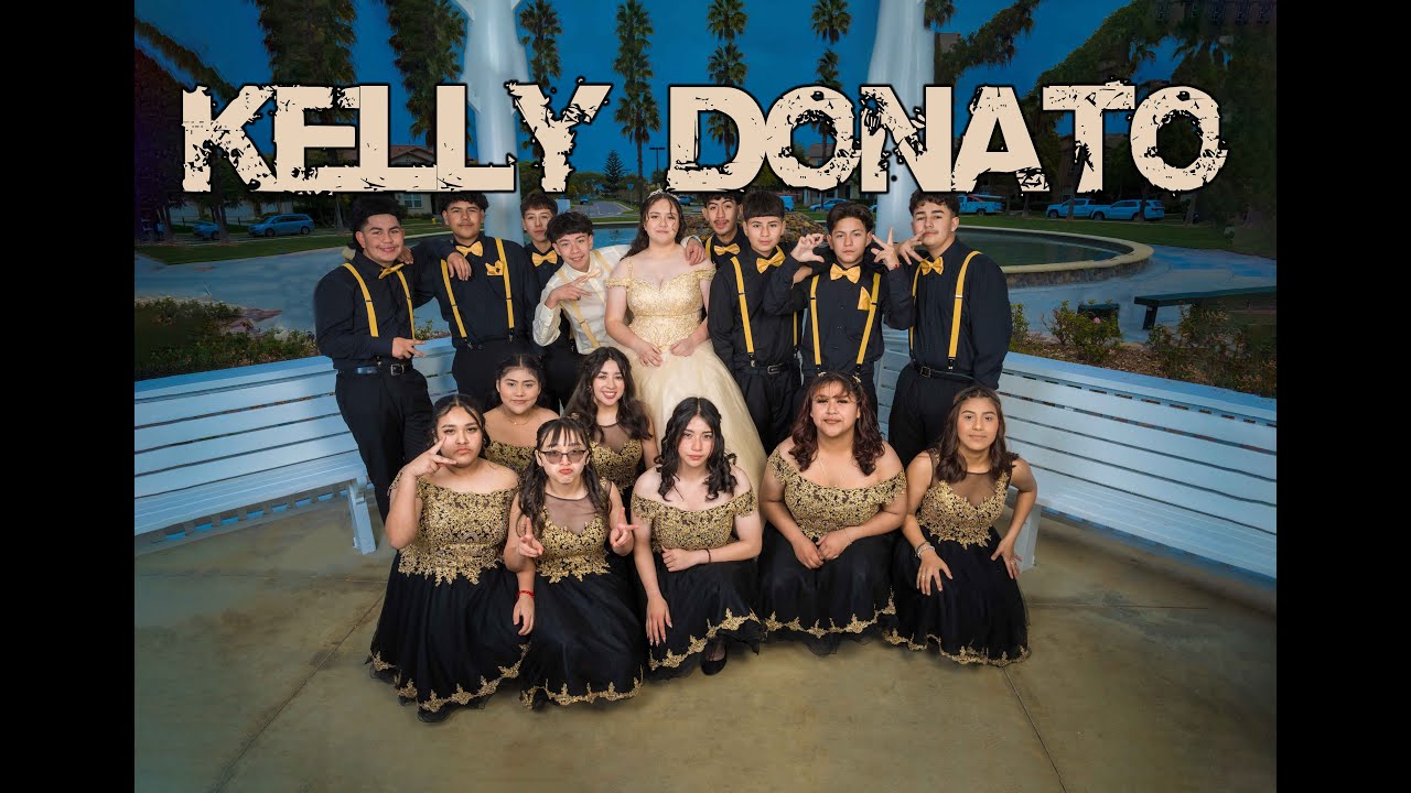 Kelly Donato Quinceanera Waltz & Surprise Dance - YouTube
