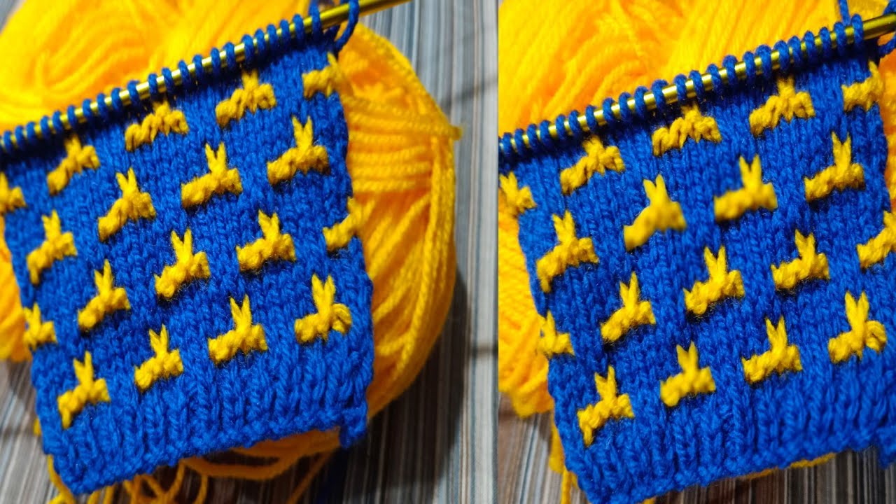 New Sweater Design for Beginners | Easy Knitting Sweater Design - YouTube