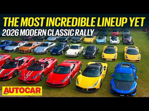Modern icons mega meetup - Modern Classic Rally 2026 | Feature | Autocar India