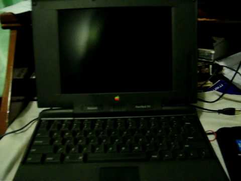 1995 Apple Macintosh PowerBook 190 - YouTube