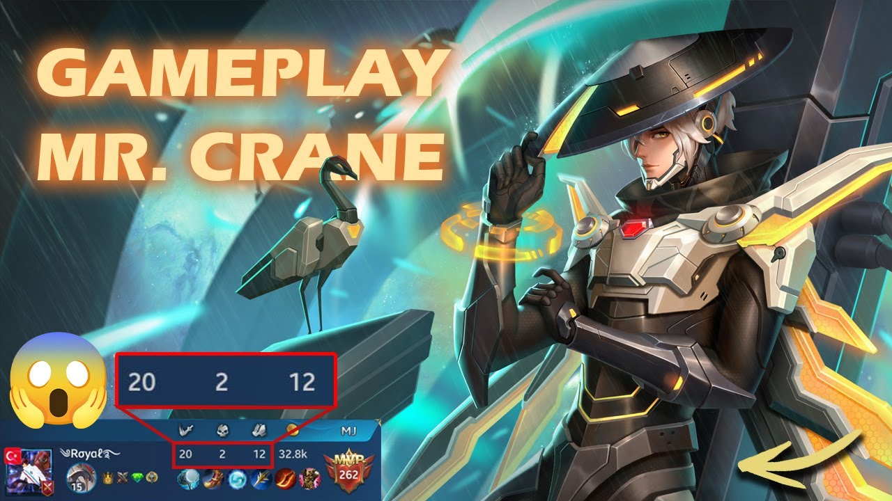 Mr Crane Gameplay × Heroes Evolved × Palladium Ranked S33 - YouTube